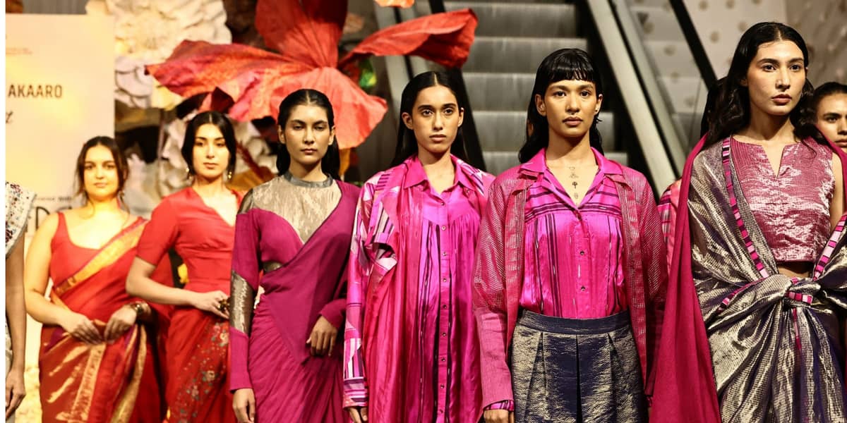 Indian Handloom Revival at Lakme Fashion Week with Anavila & Akaaro ...