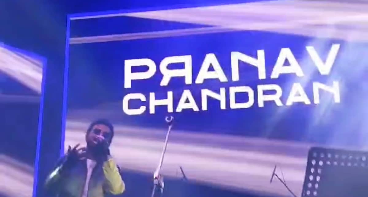 YouTube sensation Pranav Chandran set the mood at The Telegraph The ...