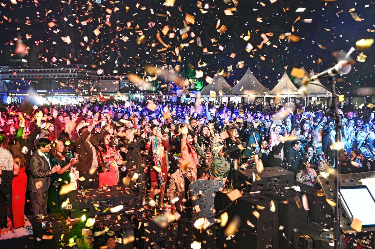 CCFC welcomes 2025 in style with iconic New Year’s Eve celebration ...