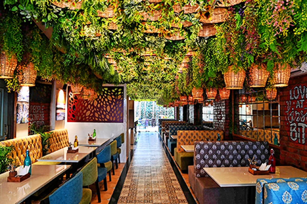 Sector V's latest gem The Garden Lounge. A t2ONLINE exclusive preview ...