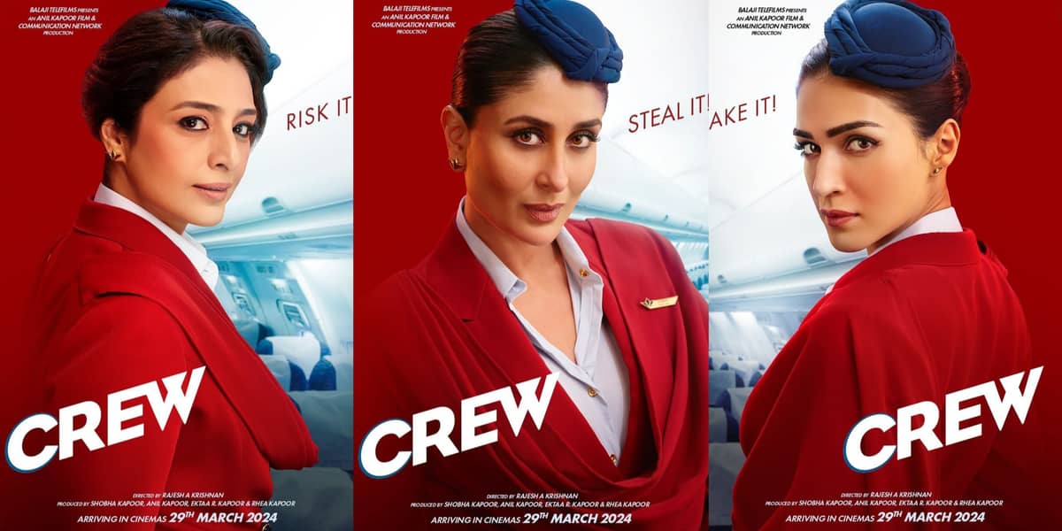 Tabu, Kareena Kapoor Khan and Kriti Sanon light up the first posters of ...