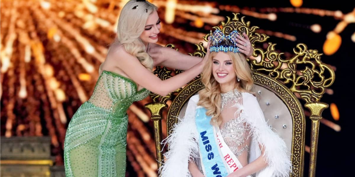 Krystyna Pyszkova from Czech Republic wins the Miss World 2024 title at ...