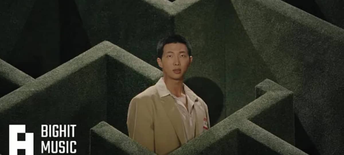 RM unveiled the official music video of his latest solo single LOST and ...