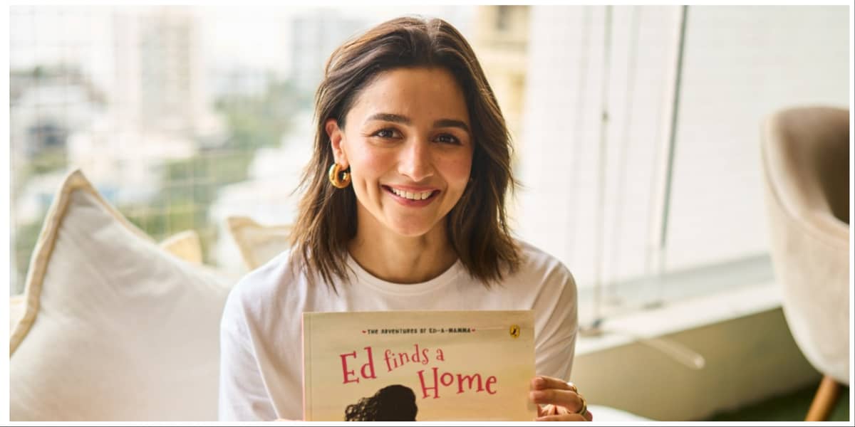 Alia Bhatt launches debut children's book Ed Finds a Home to promote ...