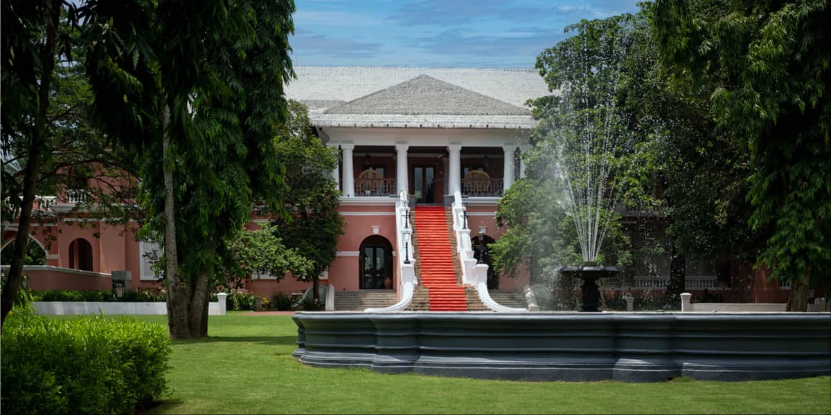 t2 walked through history and heritage at the restored Rambha Palace in ...