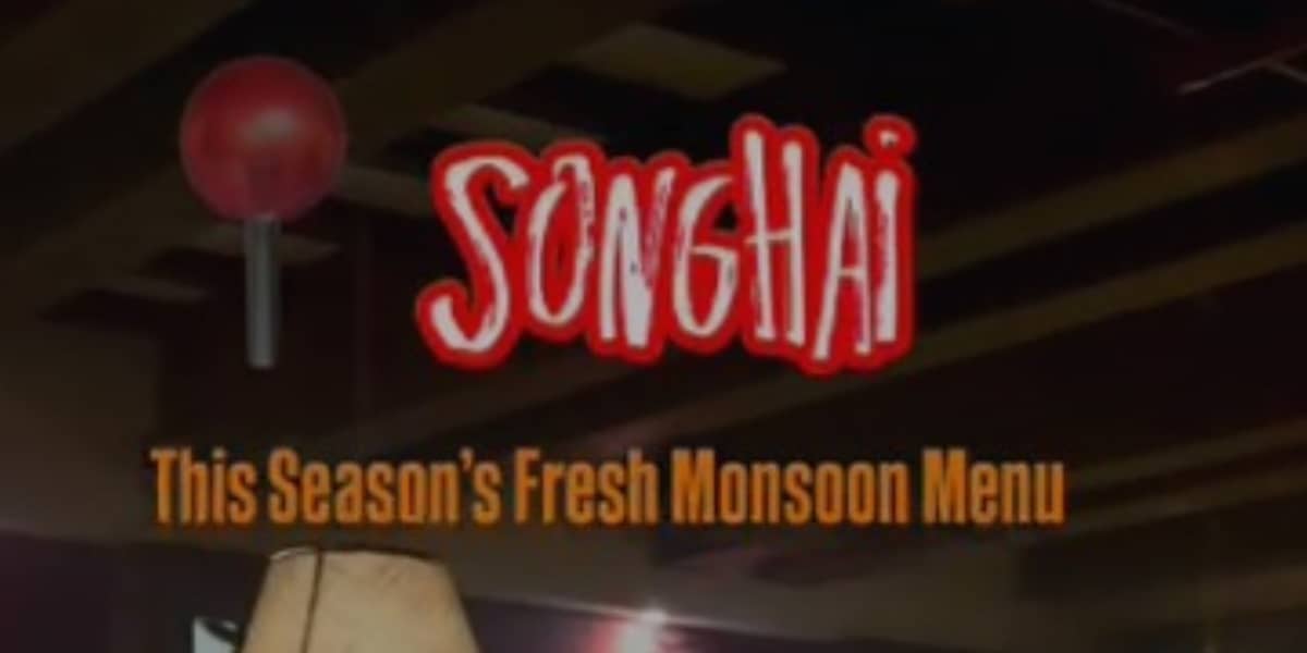Manthan Songhai Restaurant and Bar on Waterloo Street has a new monsoon ...