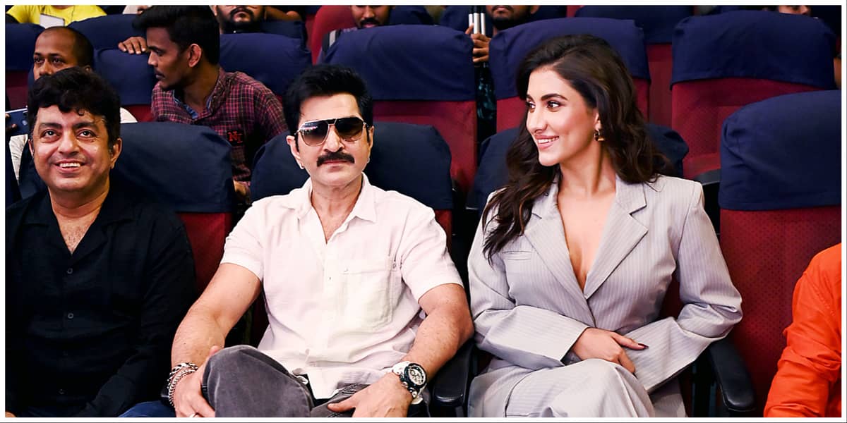 Glimpses from the trailer launch of Jeet and Rukmini Maitra's upcoming ...