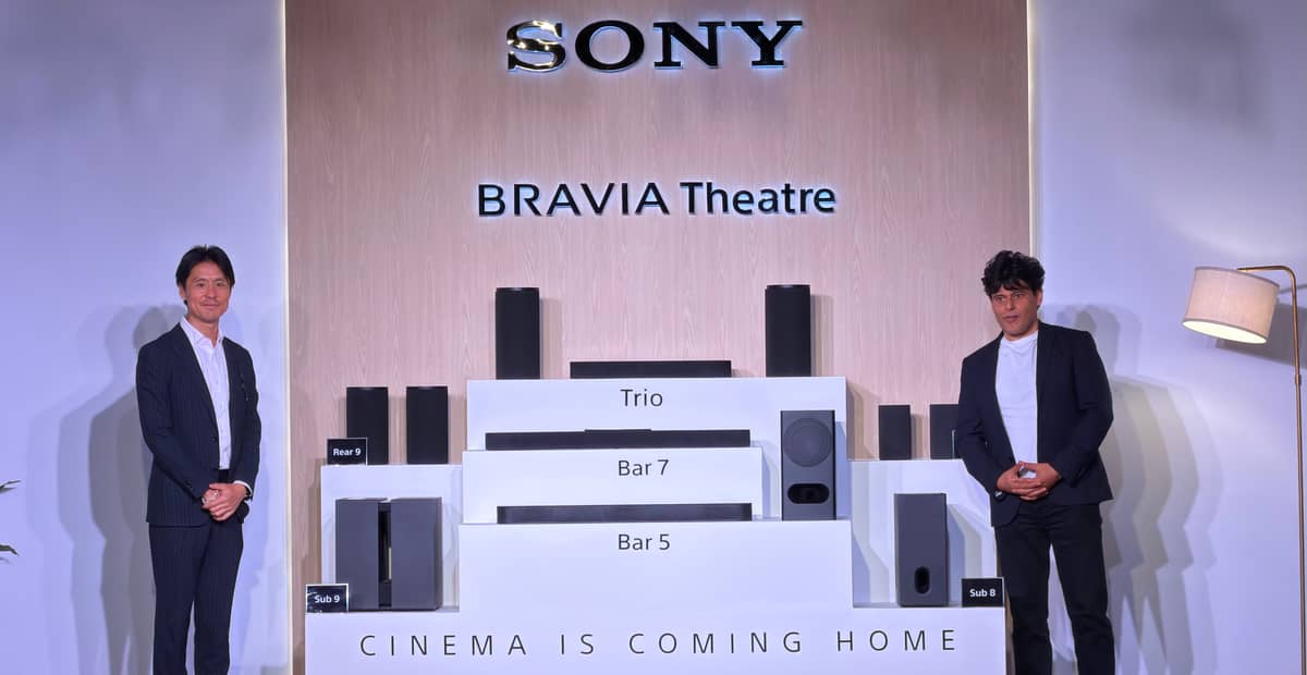 Sony launches BRAVIA Theatre Trio and six other products | t2ONLINE