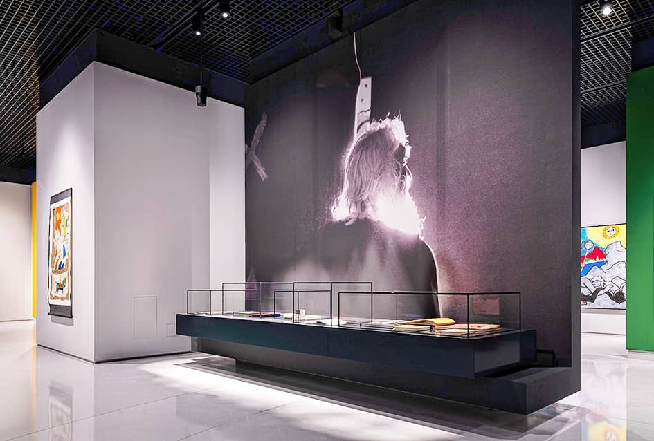 Architect and curators of Lawh Wa Qalam: M. F. Husain Museum in Qatar ...