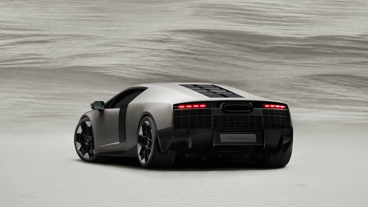 Audi's Nuvolari supercar with a high-performance hybrid powertrain ...