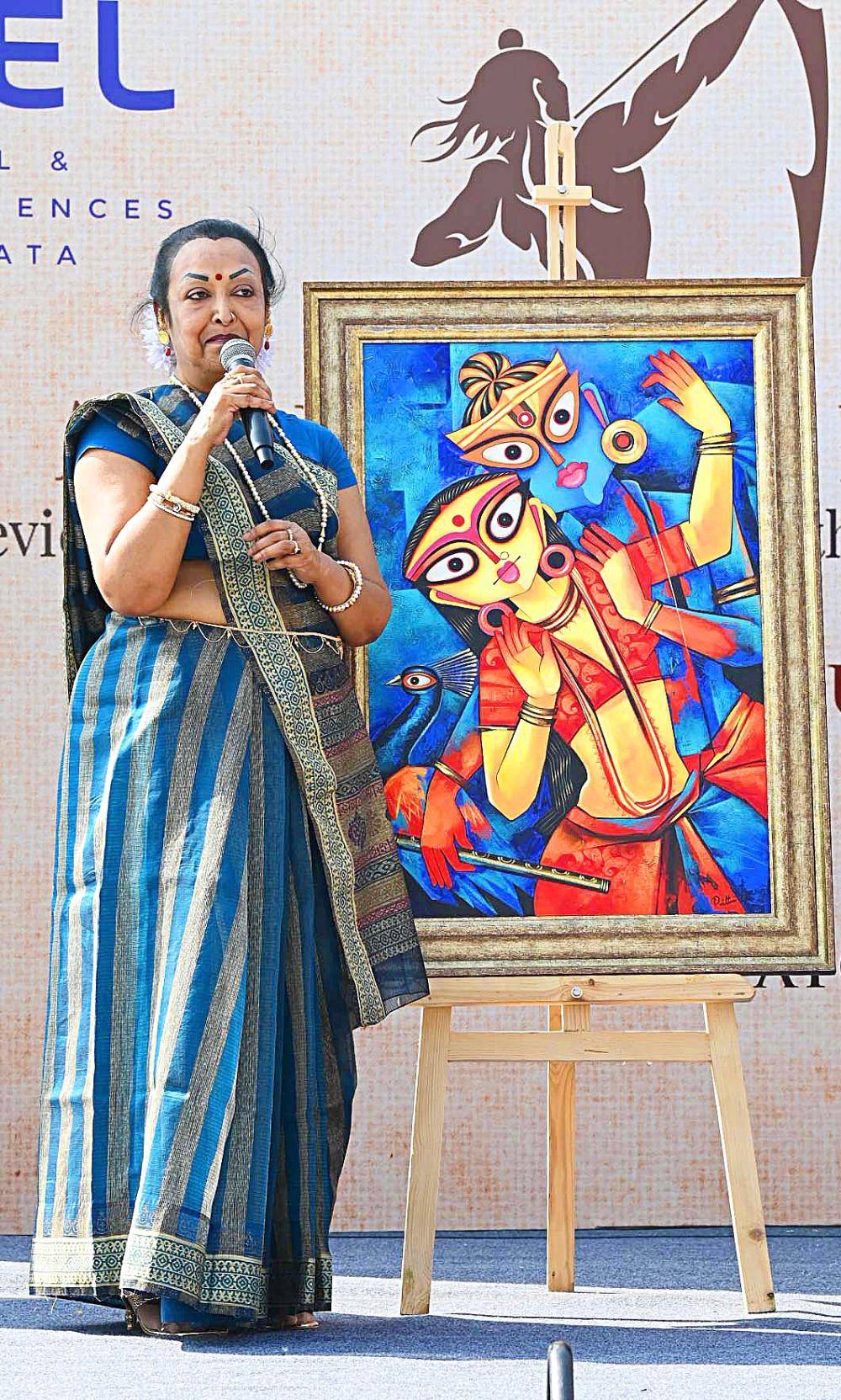 Mahabharata, a preview of original paintings on the classic Indian epic ...