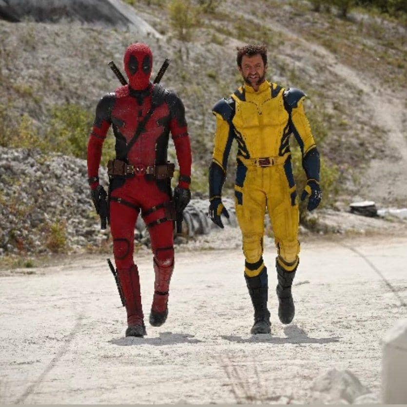 The first look of Ryan Reynolds and Hugh Jackman in Deadpool 3 has ...