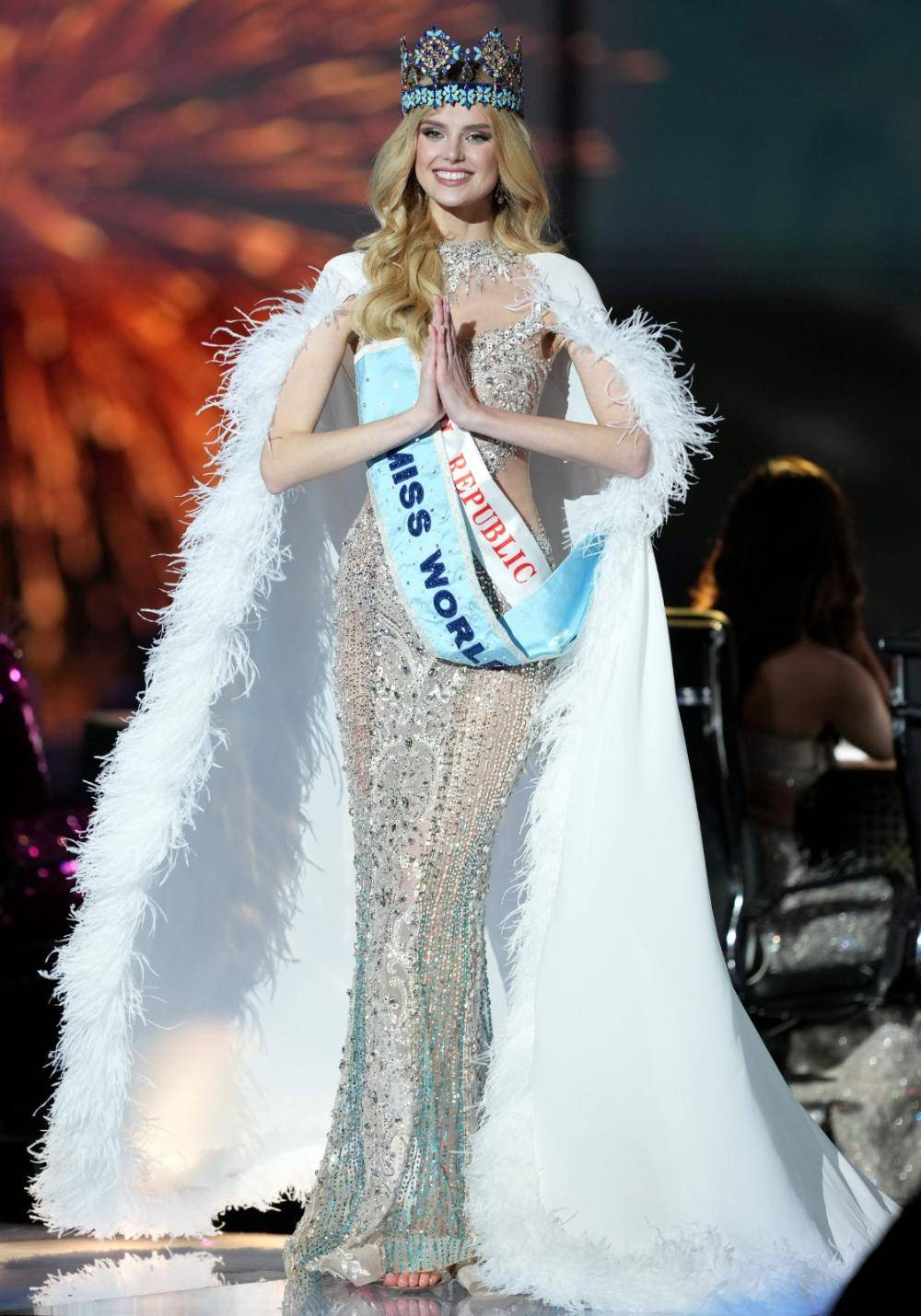 Krystyna Pyszkova from Czech Republic wins the Miss World 2024 title at ...