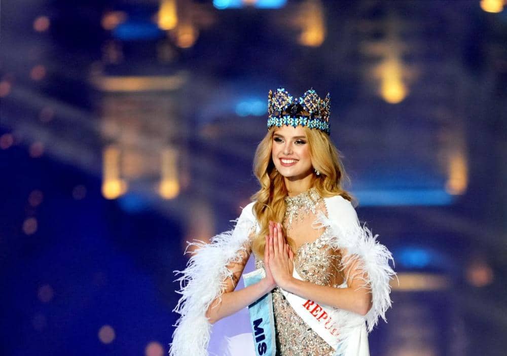 Krystyna Pyszkova from Czech Republic wins the Miss World 2024 title at ...